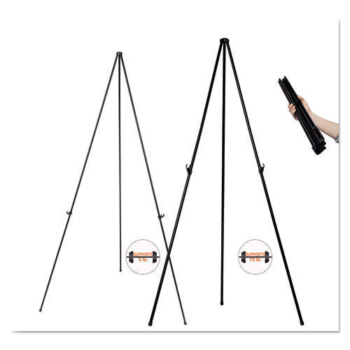 Instant Easel, 61 1-2", Black, Steel, Lightweight – The Aerospace ...