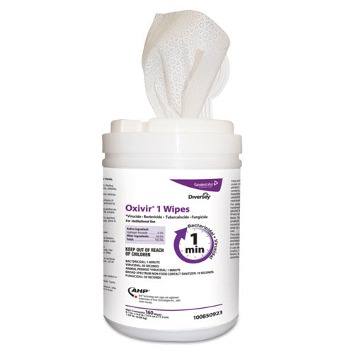 Oxivir 1 Wipes, 7" X 8", 60-canister, 12-carton – The Aerospace ...