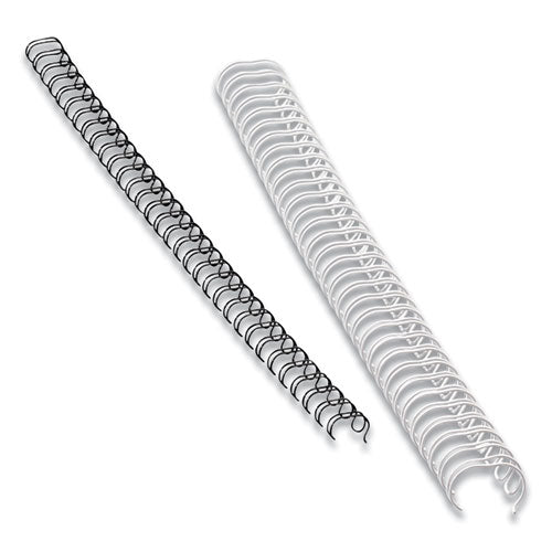 Wire Bindings, 1-4" Diameter, 35 Sheet Capacity, Black, 25-pack – The ...