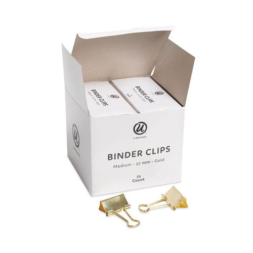 Binder Clips, Medium, Gold, 72-pack – The Aerospace Professor Company ...